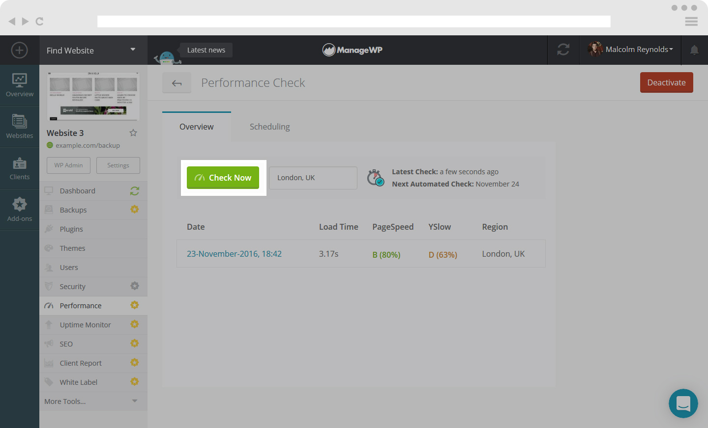 How to check your WordPress website performance - ManageWP How to check your WordPress website performance - ManageWP